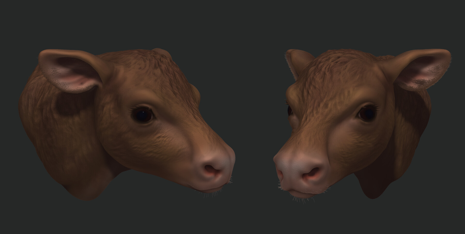 ArtStation - Baby Cow