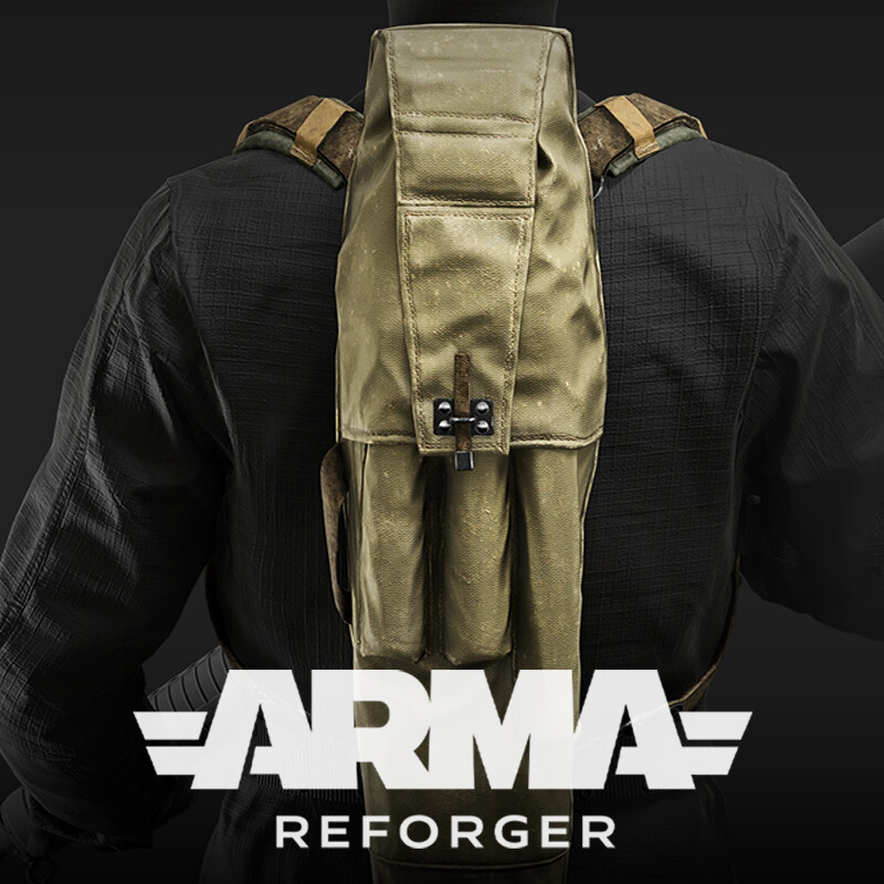 ArtStation - Arma Reforger: RPG Gunner Backpack