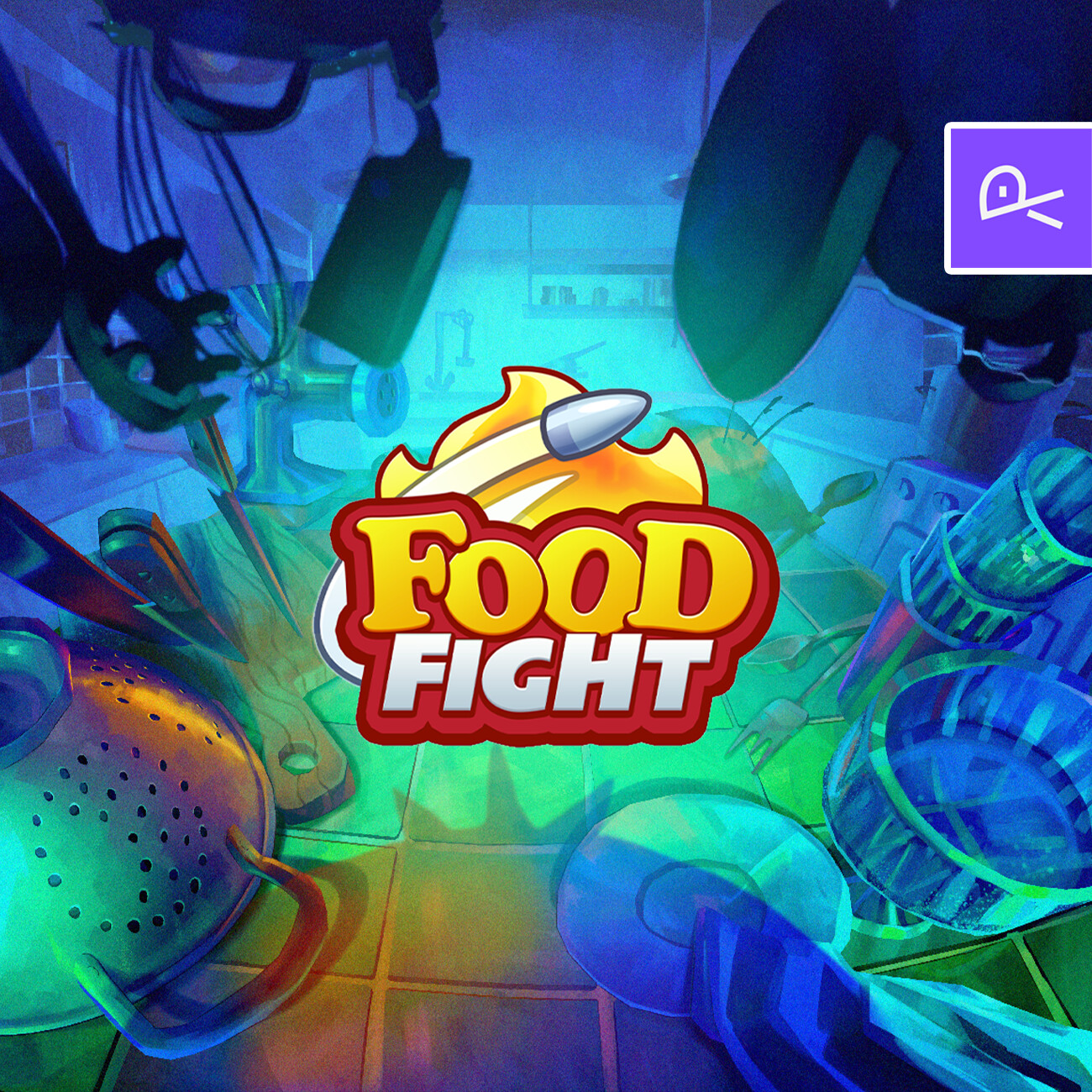 ArtStation - Backgrounds for Animation | Food Fight