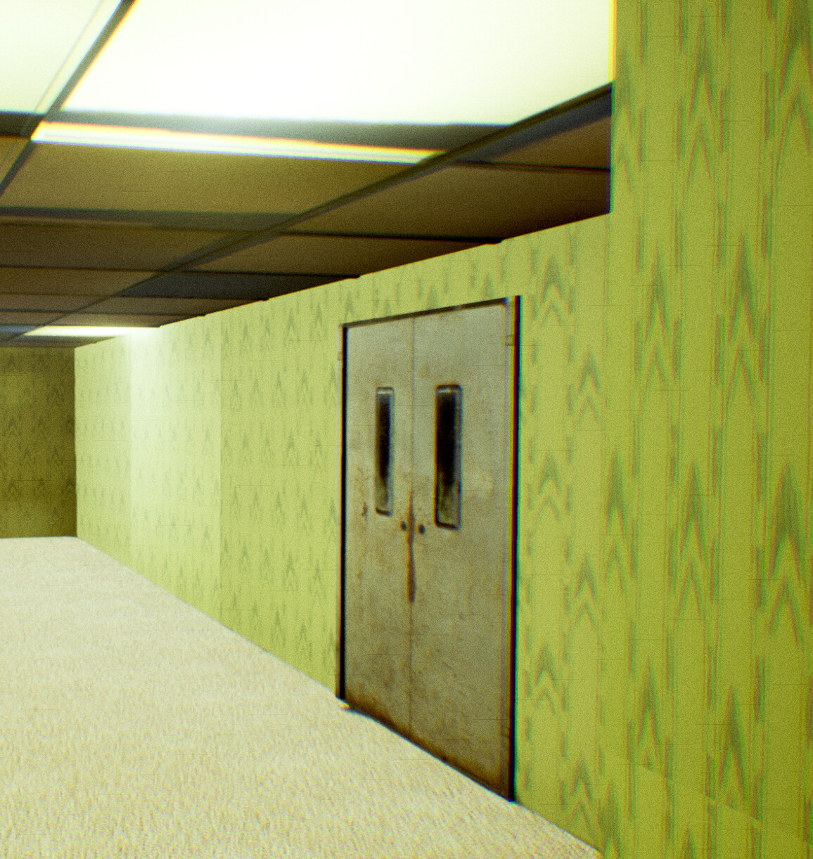 ArtStation - Backrooms_Level_0