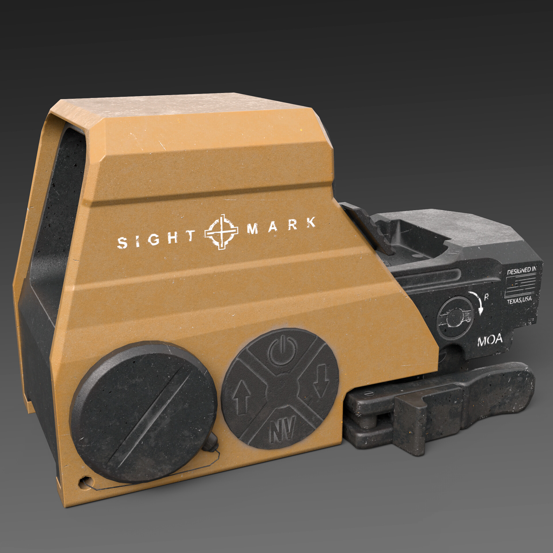 ArtStation - Collimator sight mark ultra shot m-spec lqd