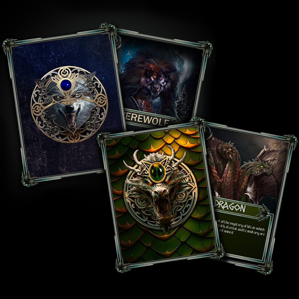 ArtStation - Card Game Template