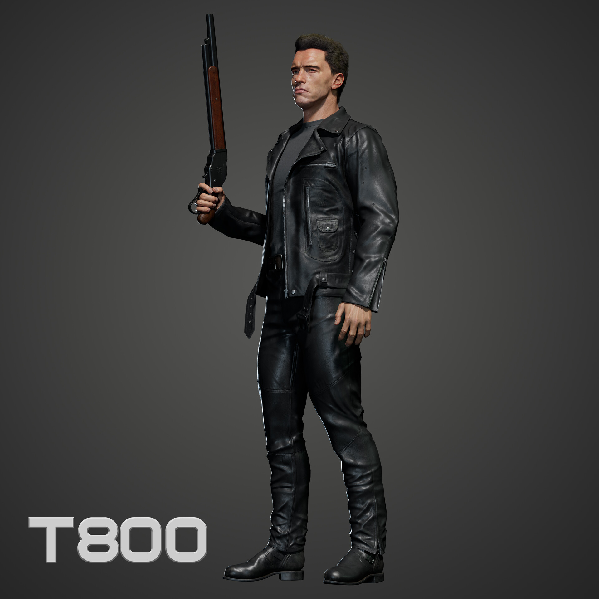 ArtStation - Terminator 2: Judgment Day - T800