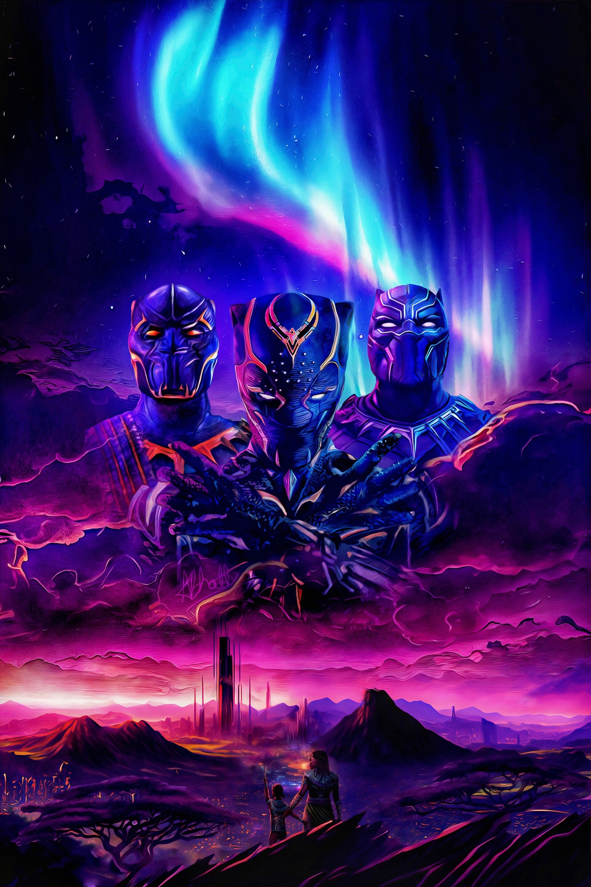 ArtStation - Wakanda Forever Wallpapers