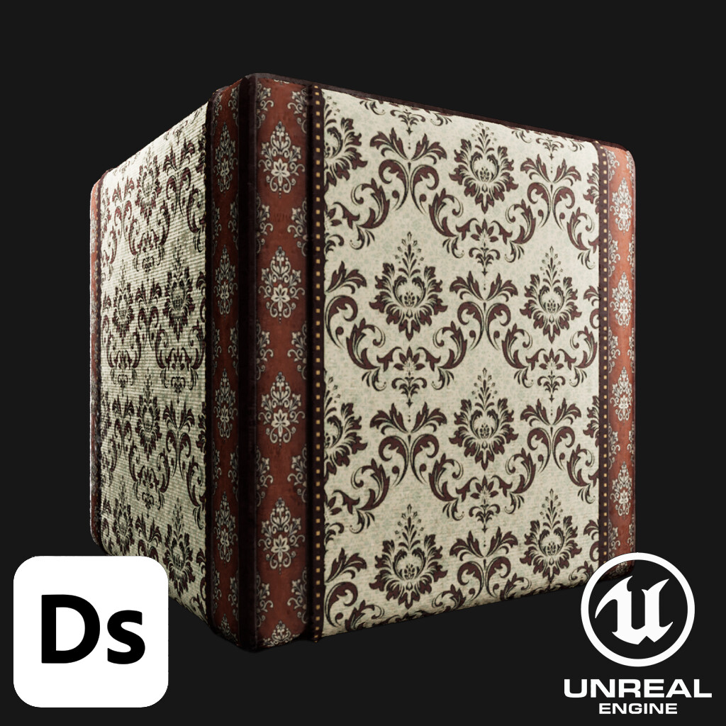 ArtStation - Victorian Runner Carpet Material