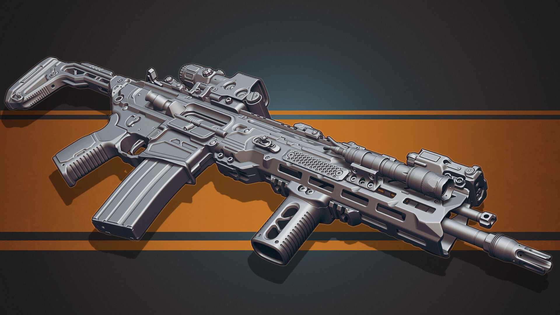 ArtStation - SIG MCX, aka Siggy