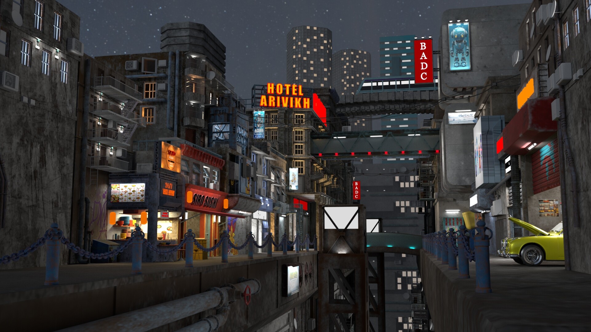 ArtStation - CYBER CITY