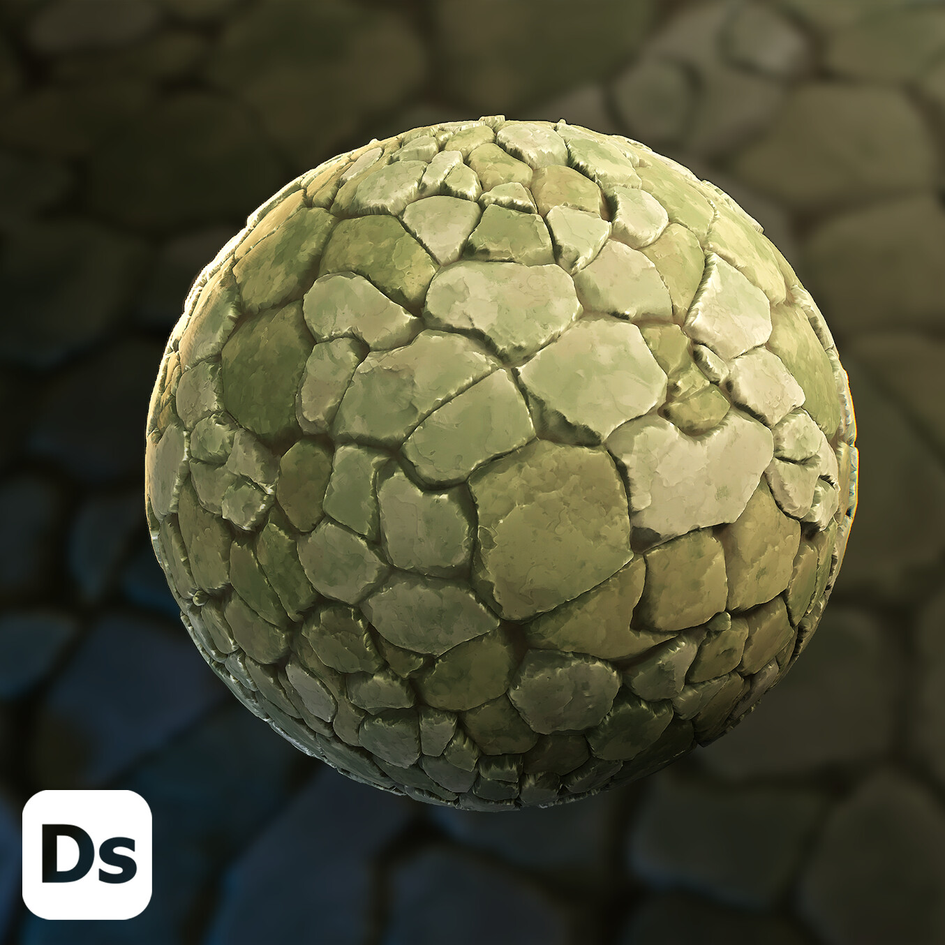 ArtStation - Stylized Stone Pathway - Material/Textures