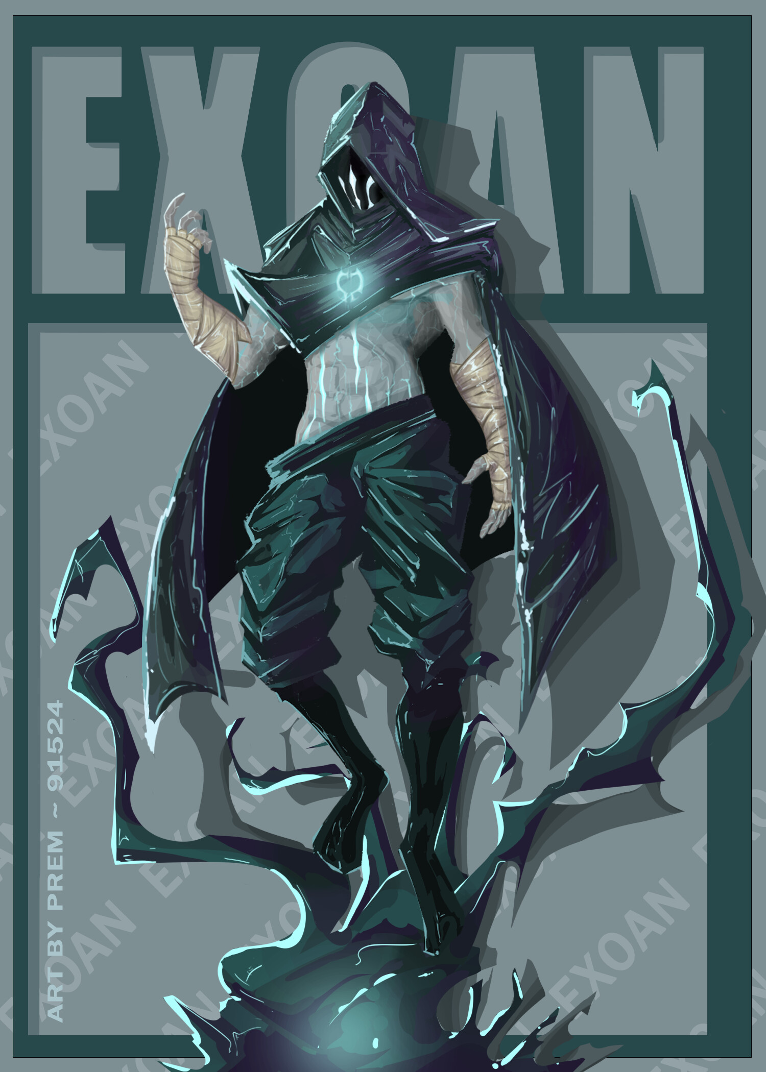 ArtStation - FANART~ITERATION of omen...