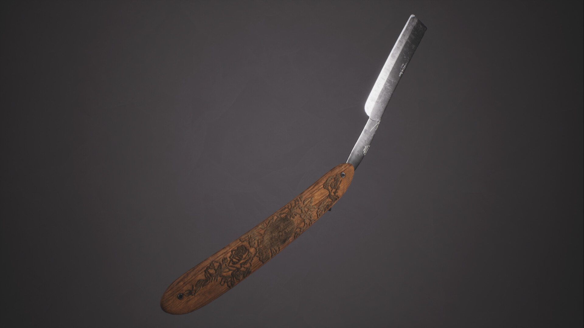 ArtStation - Vintage Barber Razor