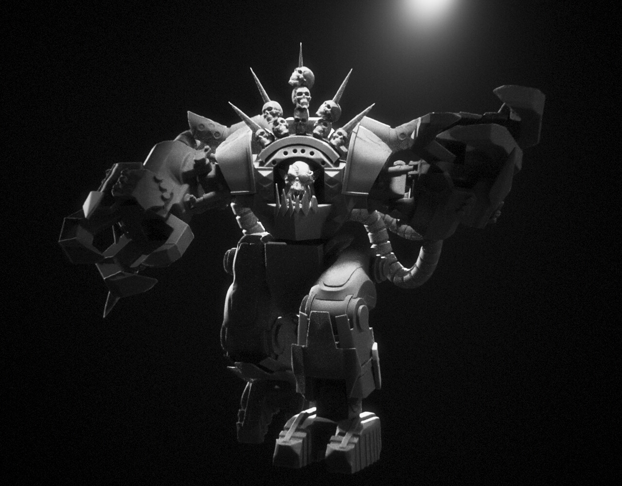 ArtStation - ORK NOOB WH40K FAN ART