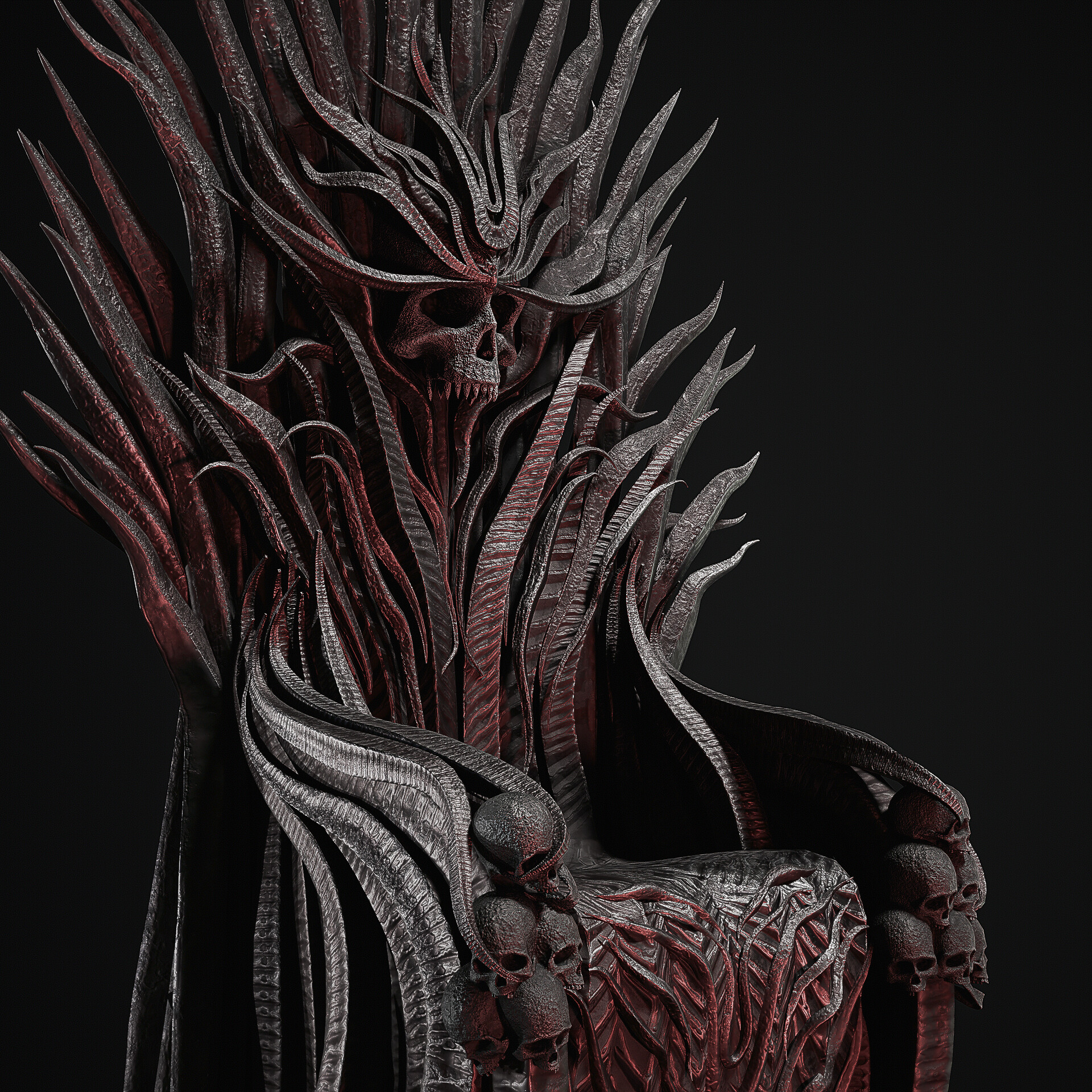 ArtStation - Dark fantasy throne
