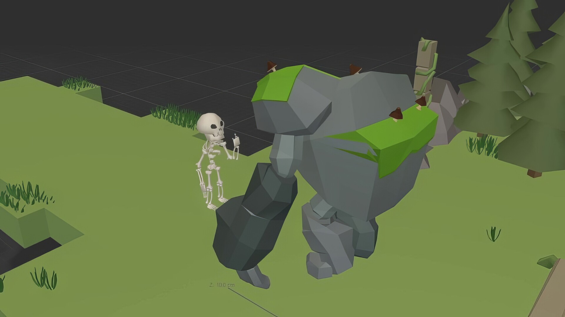 ArtStation - Rude Skeleton AR