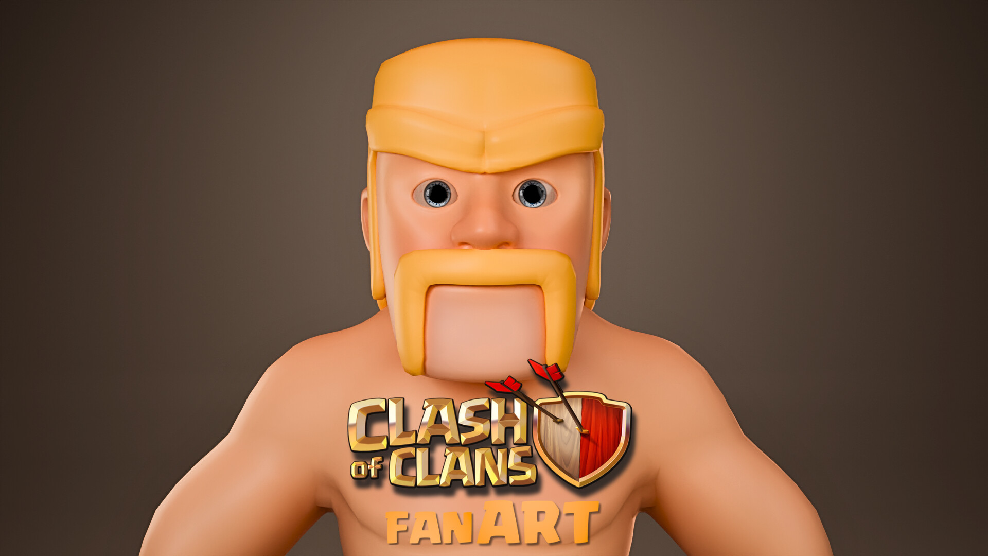 ArtStation - Barbarian | Clash of Clans