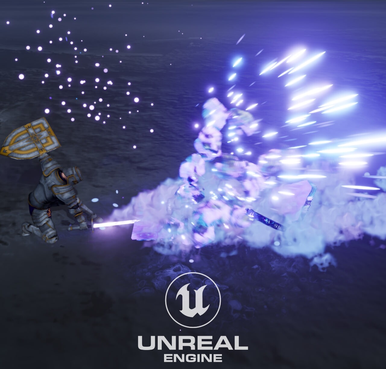 ArtStation - Paladin Ground Attack VFX