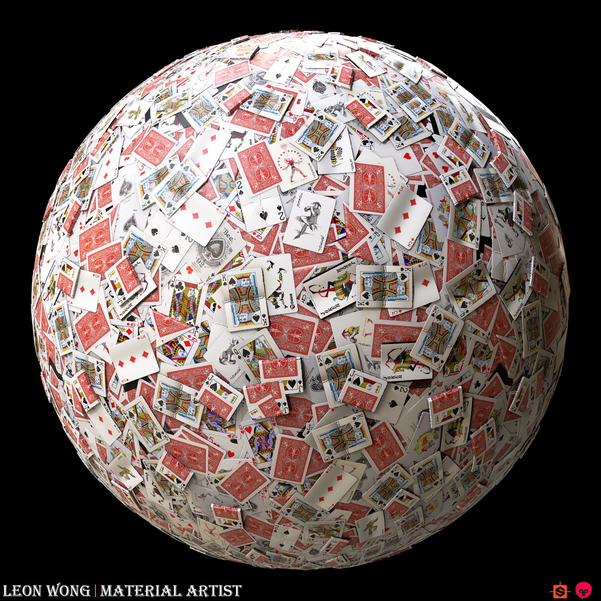 ArtStation - Playing Card-Substance Designer
