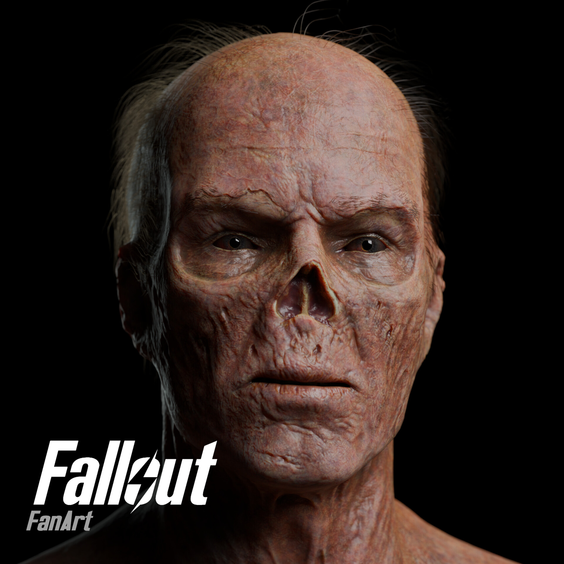ArtStation - Fallout Ghoul