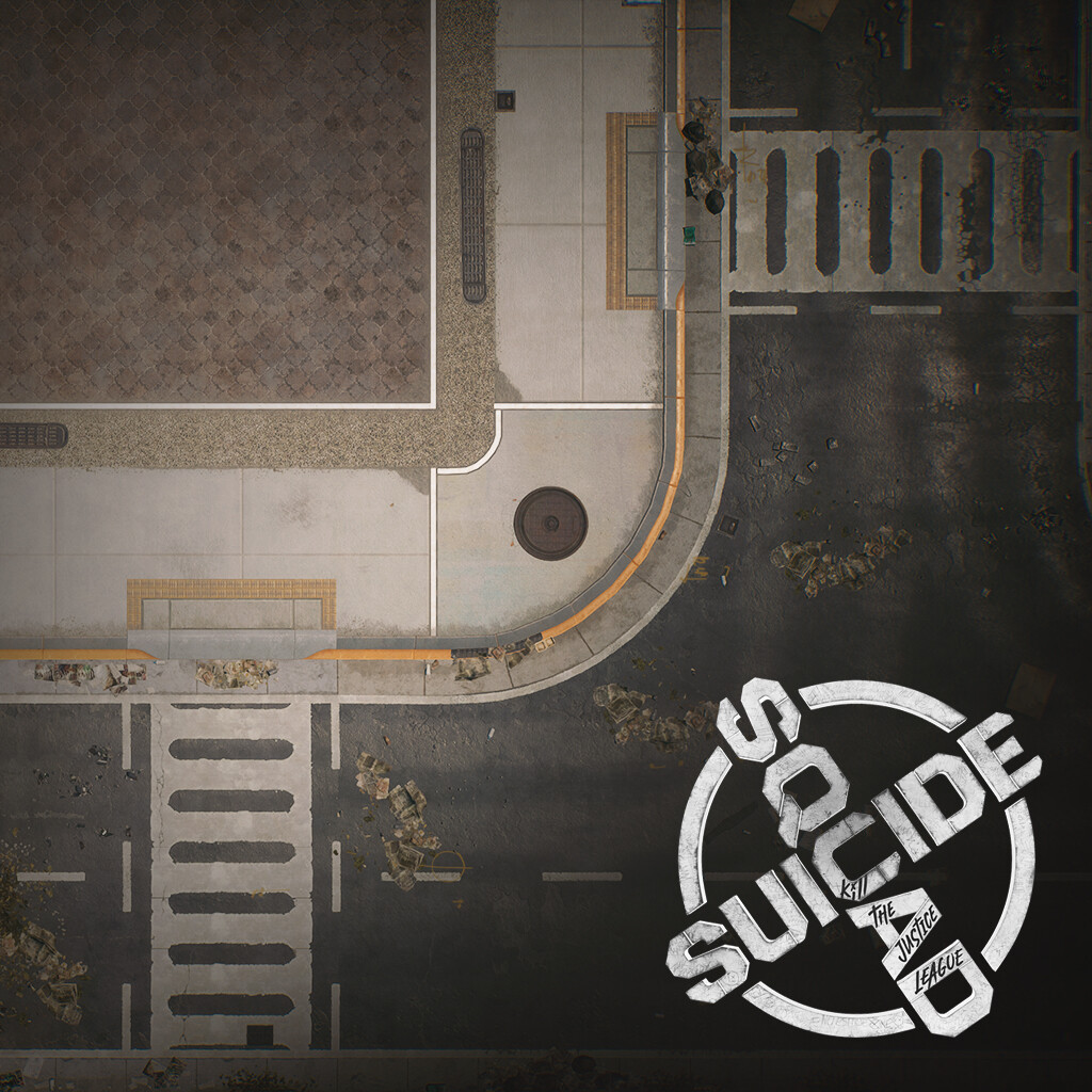 ArtStation - Suicide Squad: Kill the Justice League - Roads