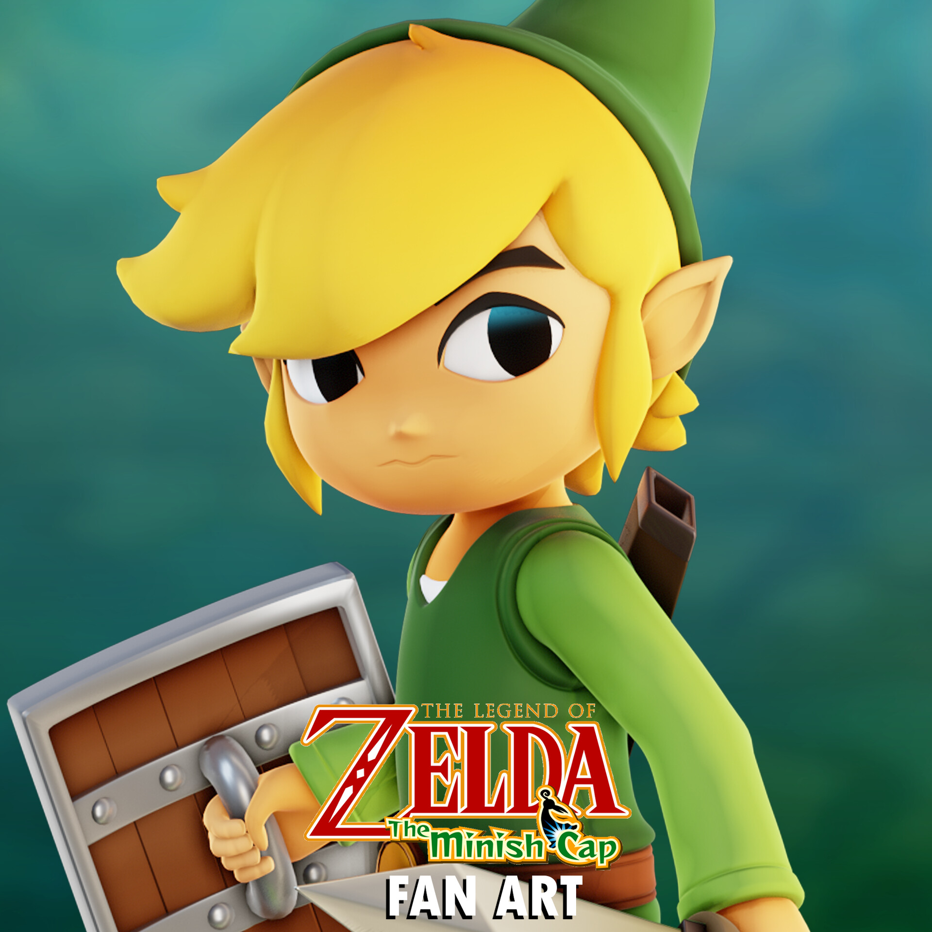 ArtStation - The Legend of Zelda: Minish Cap FAN ART