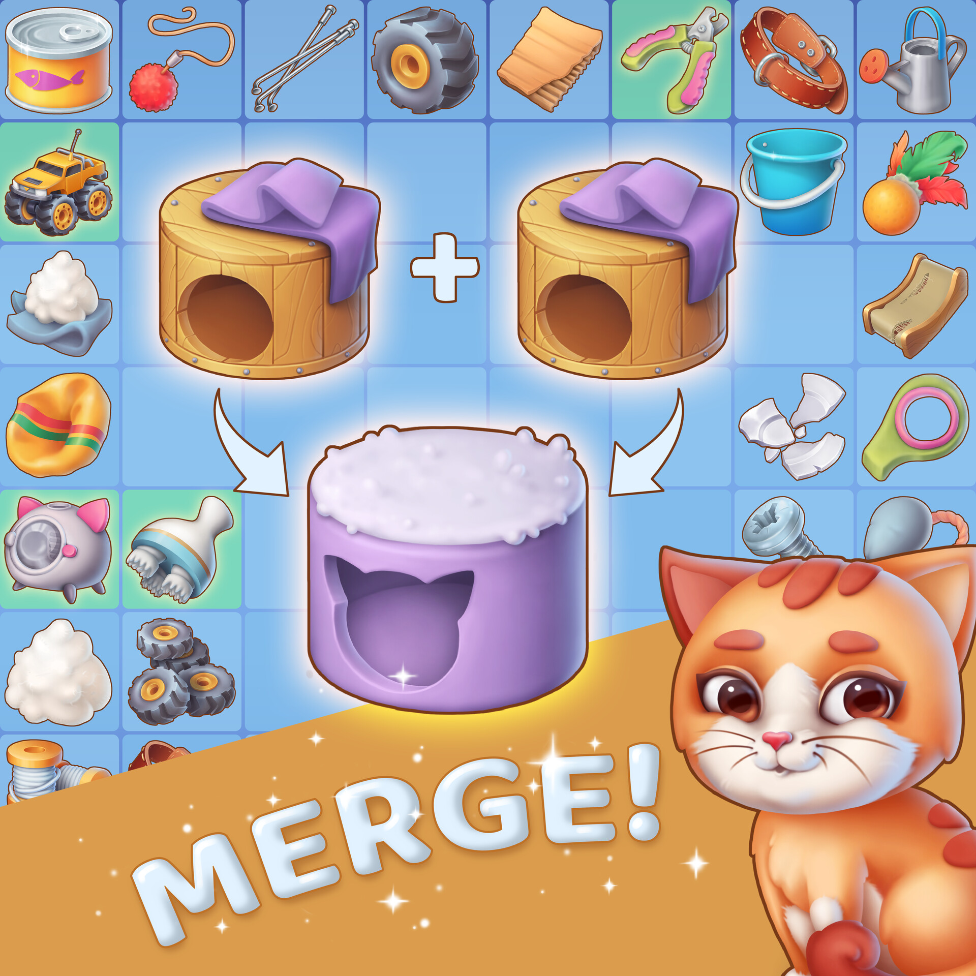 ArtStation - Merge Game Project: Icons & Character Design