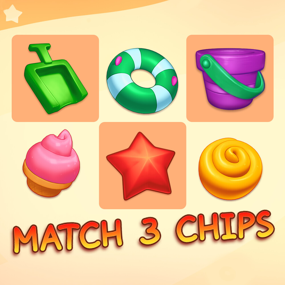 ArtStation - Match 3 set