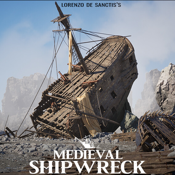 ArtStation - Medieval Shipwrecks - Unreal Engine Project