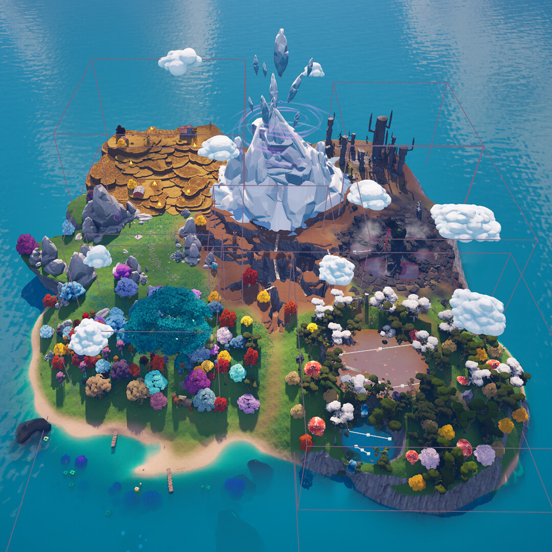 ArtStation - 3D Game World | FortLight