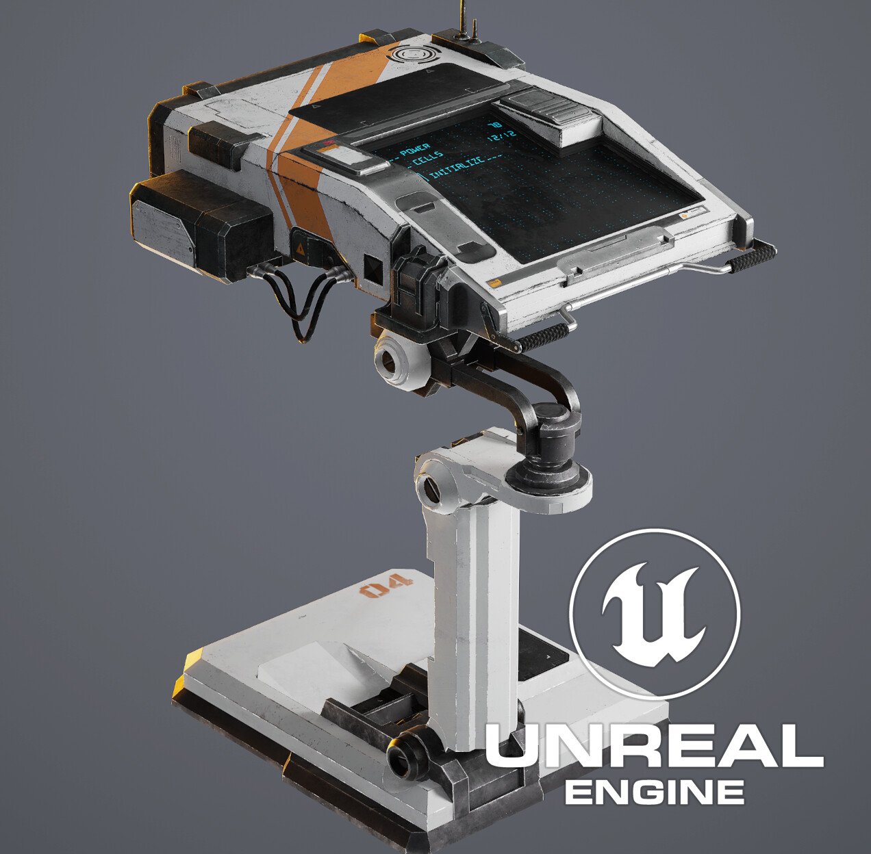 ArtStation - SciFi Console