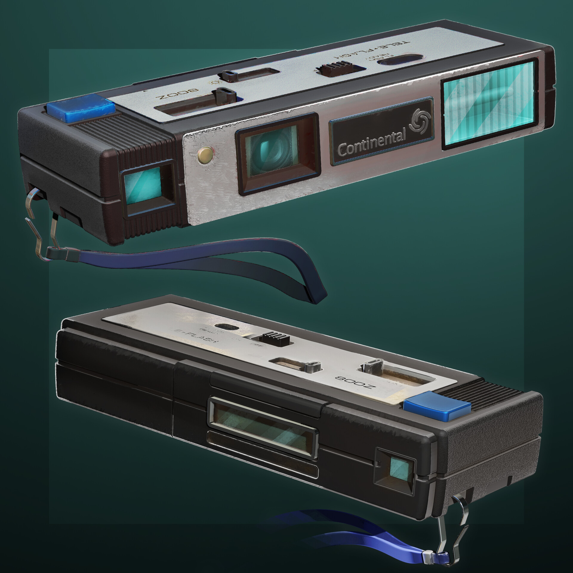 ArtStation - Tele-Flash 110 Film Camera