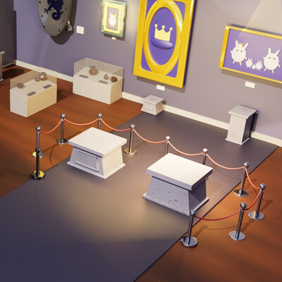ArtStation - Simple museum