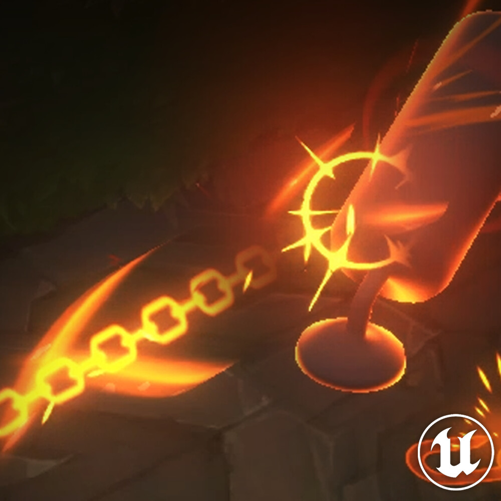 ArtStation - Fire Chains VFX