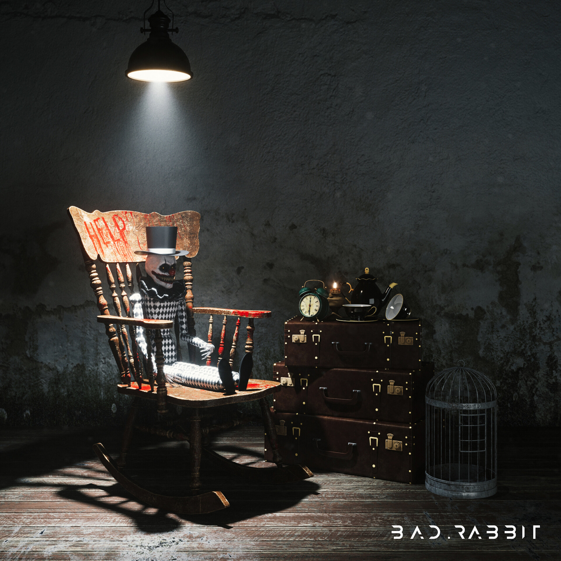 ArtStation - Haunted Room - Bundle 02