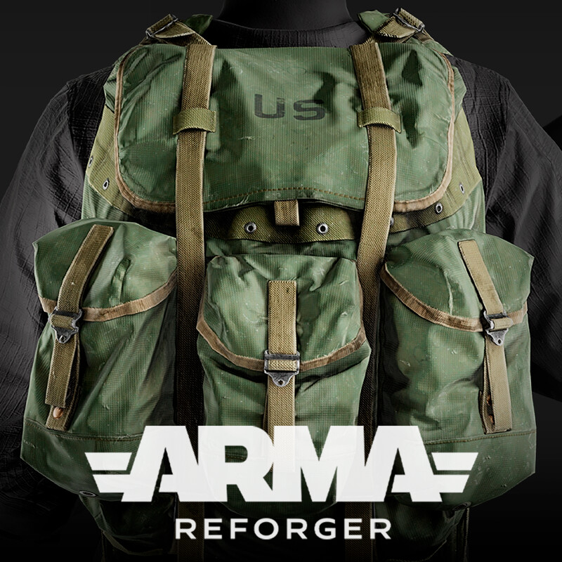 ArtStation - Arma Reforger - Backpacks