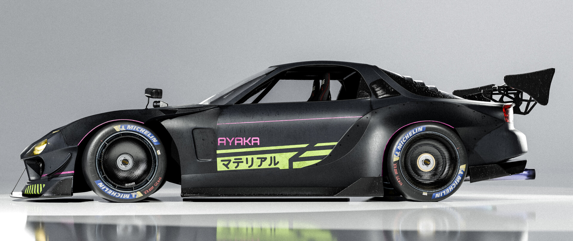 ArtStation - Cyberpunk RX7