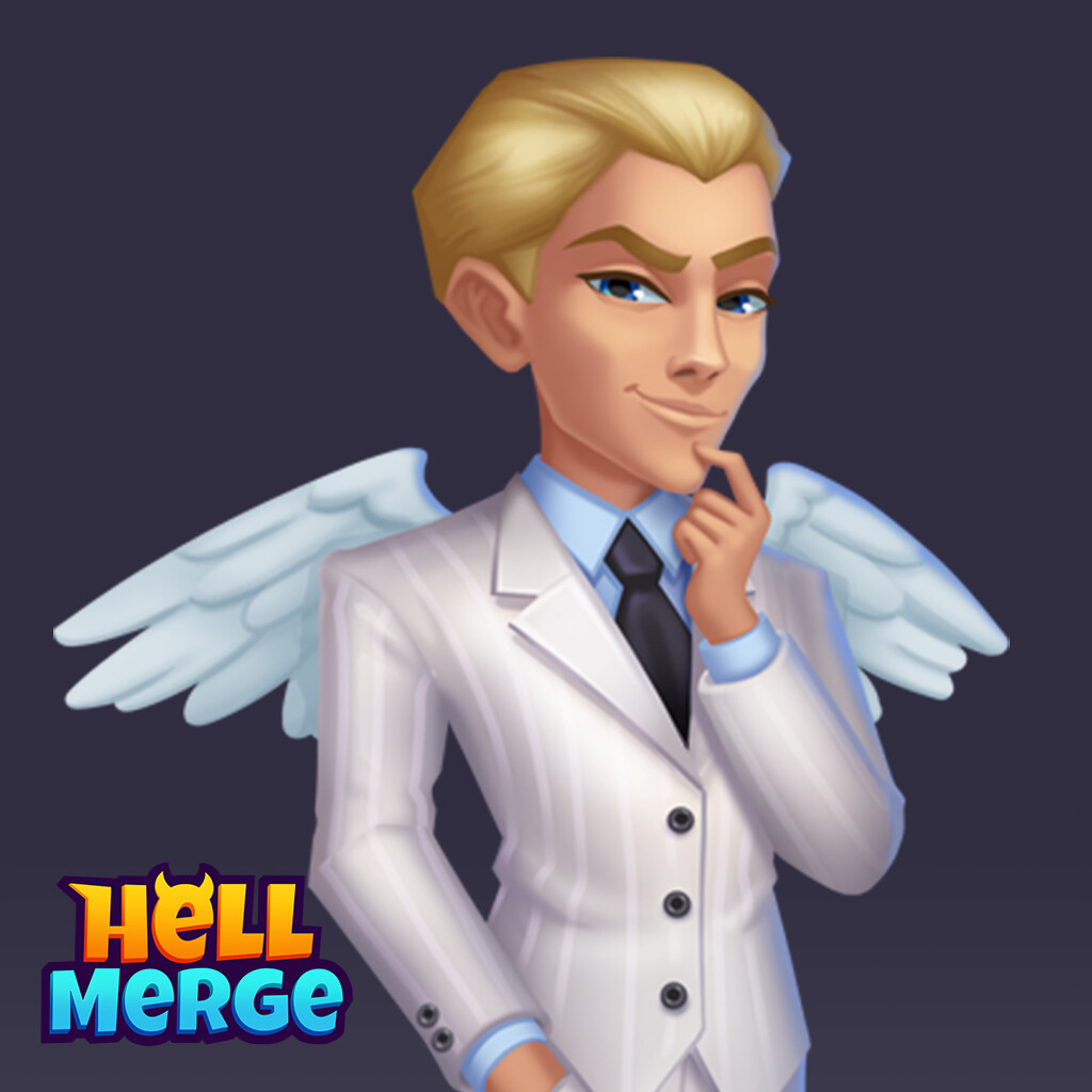 ArtStation - Hell Merge Character Angel Gabriel