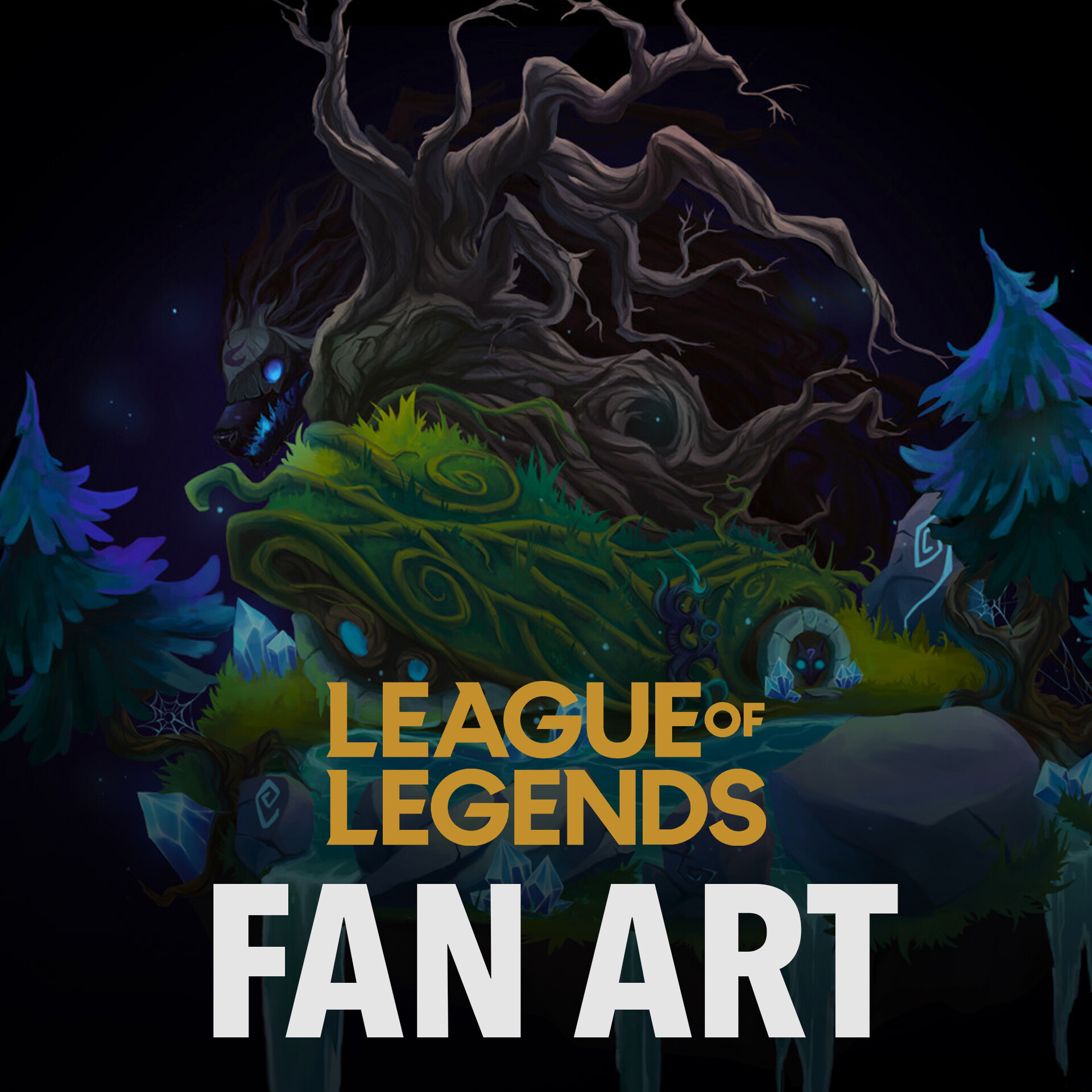 ArtStation - Sweet home (League Of Legends fan concept art)