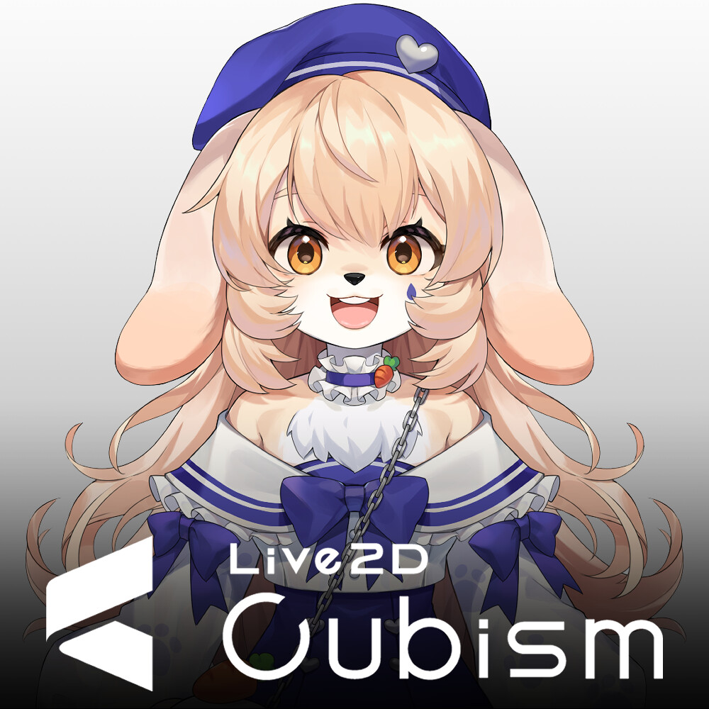 ArtStation - [Live 2d] new live2d Avatar illustration - Vtuber Radiyu
