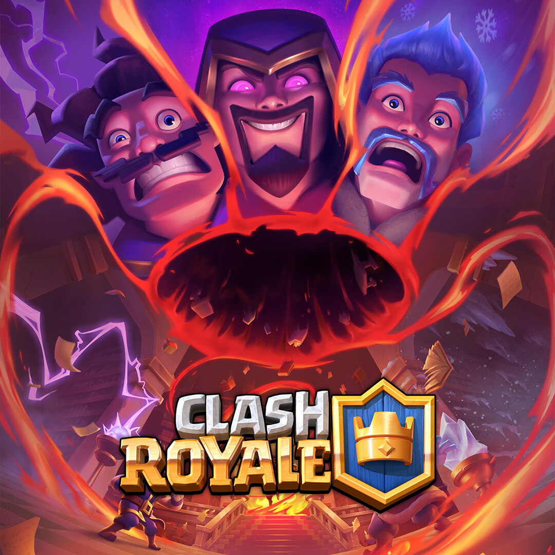 ArtStation - Clash Royale - Loading Screen Magic Mayhem 🪄