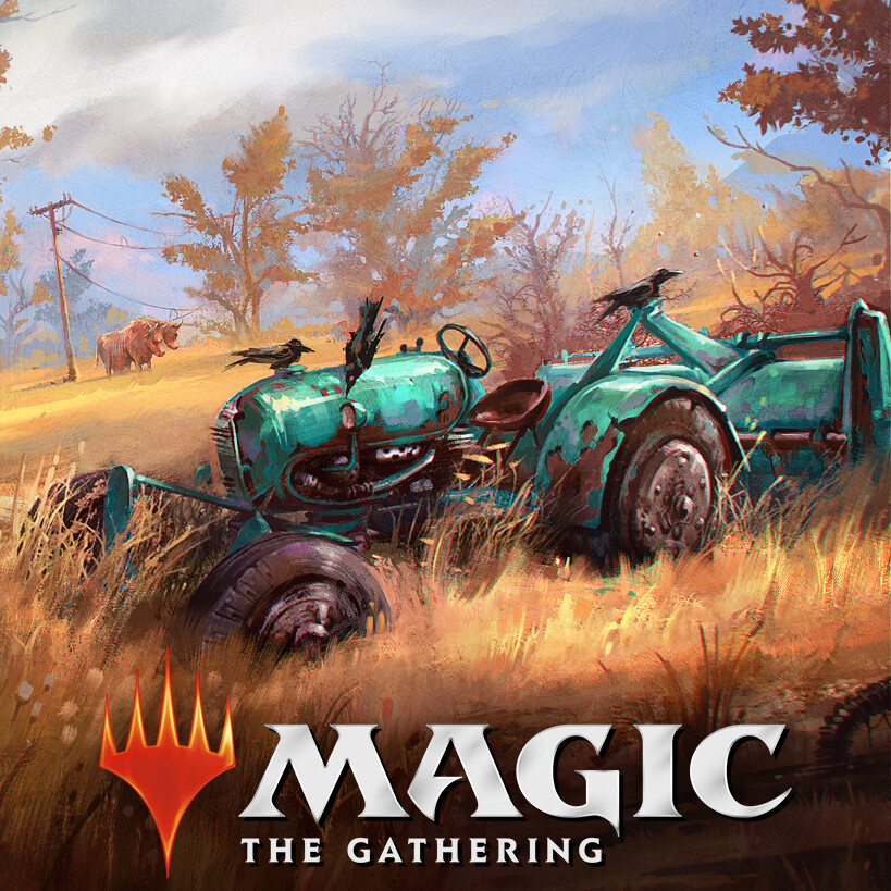 ArtStation - Magic: The Gathering - Sungrass Praire