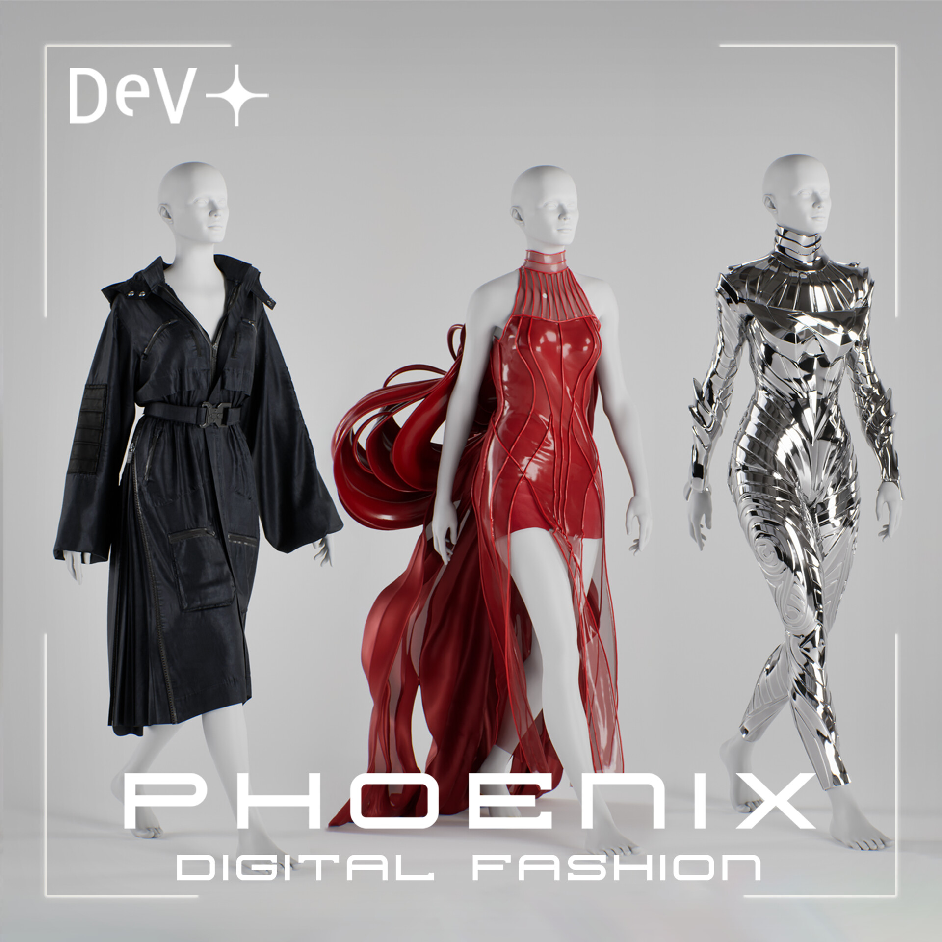 ArtStation - Phoenix - Digital Fashion Collection