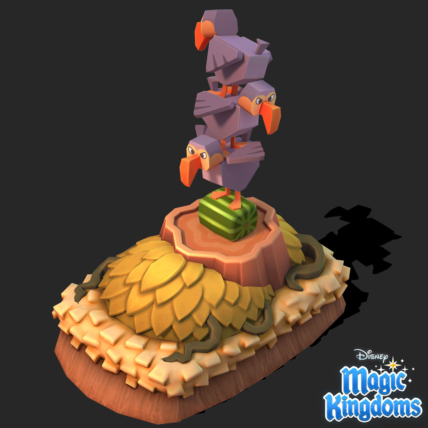 ArtStation - Disney Magic Kingdoms - Ice Age Parade Float