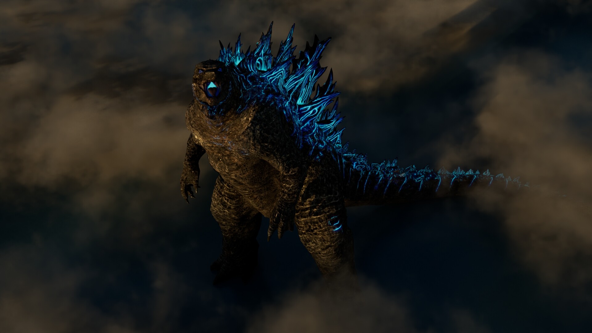 ArtStation - Godzilla Roar 1