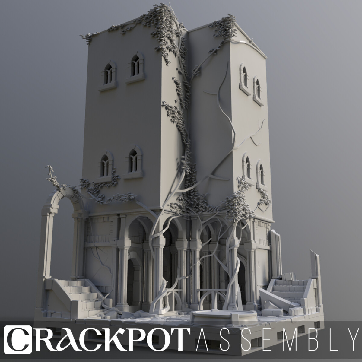 ArtStation - Exploratory Modelling Using the Builder Tool as a Base