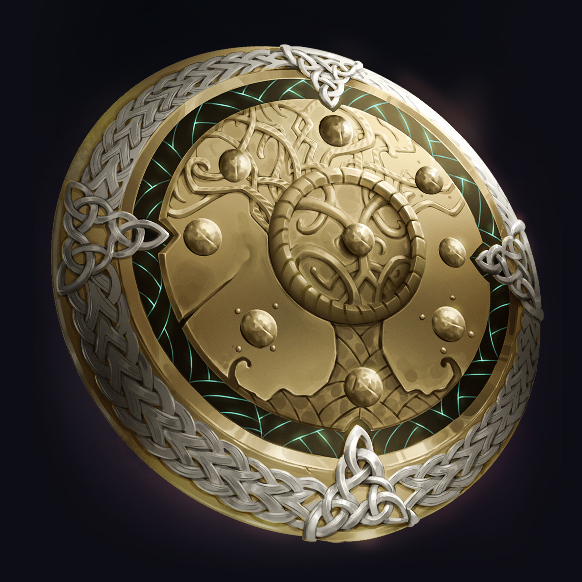 ArtStation - Viking shield