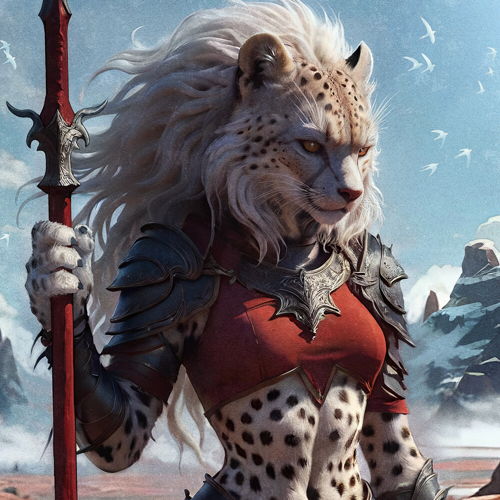 ArtStation - Cheetah Hunter