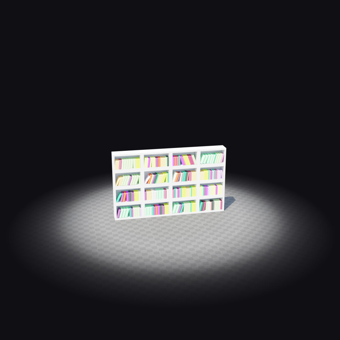 ArtStation - Procedural Bookshelf