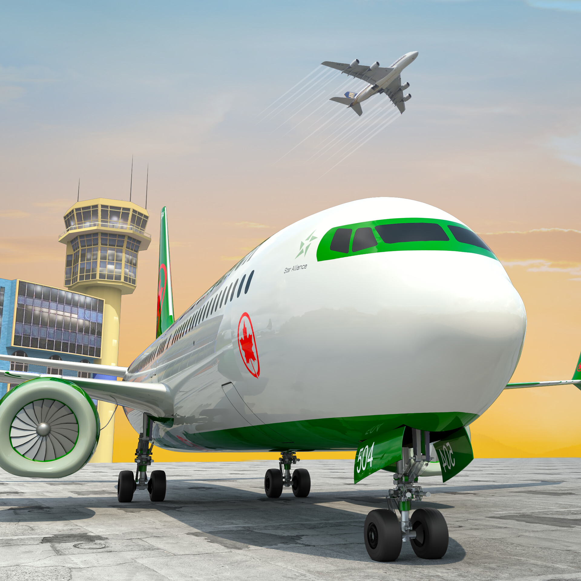 ArtStation - Airplane Simulator