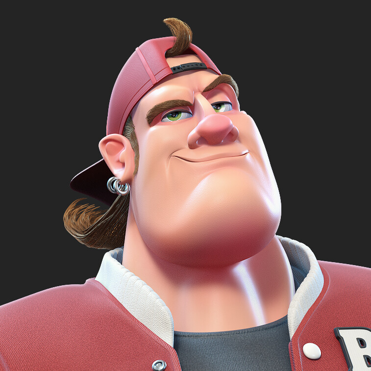 ArtStation - Your typical college bully