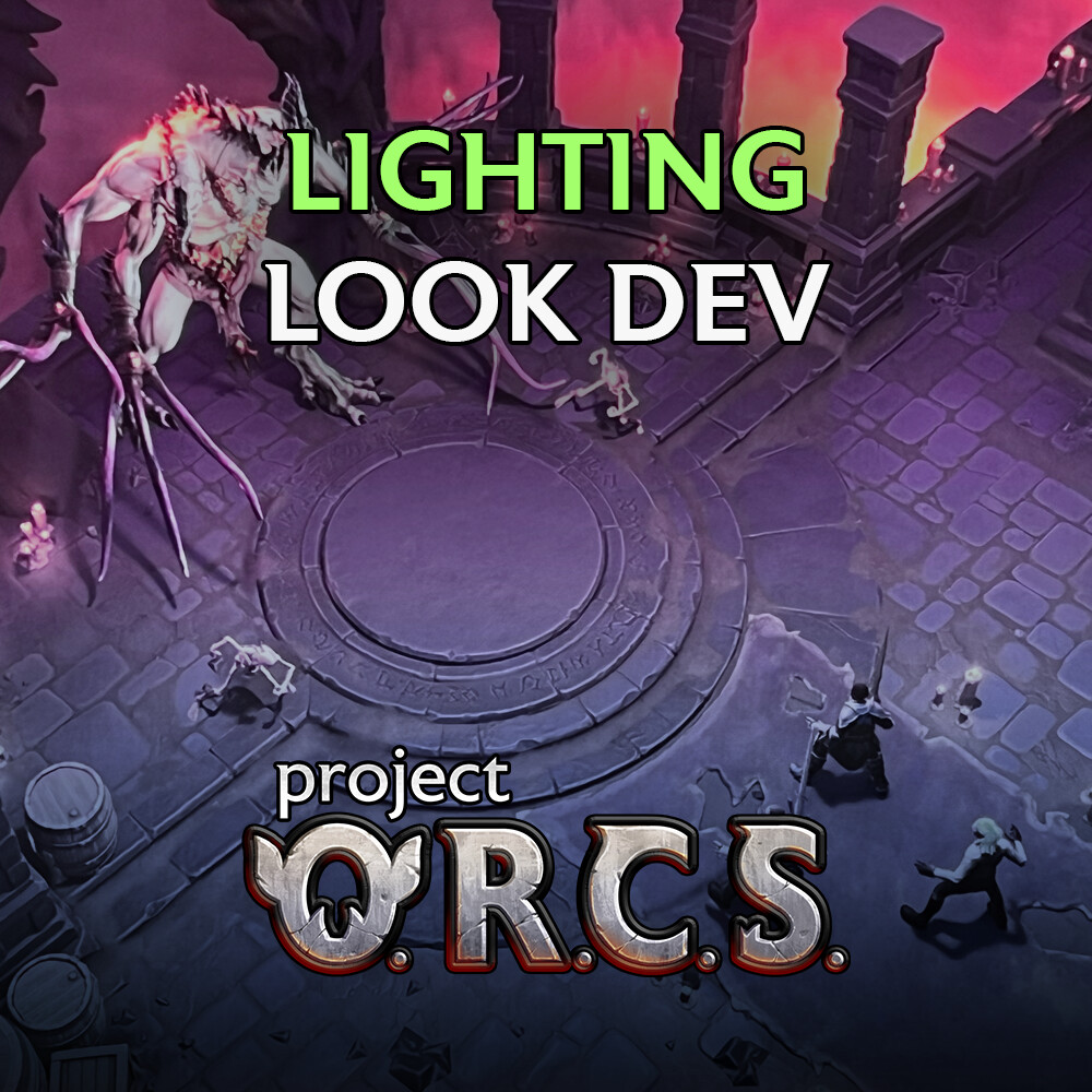 ArtStation - Project ORCS: Lighting Look Dev