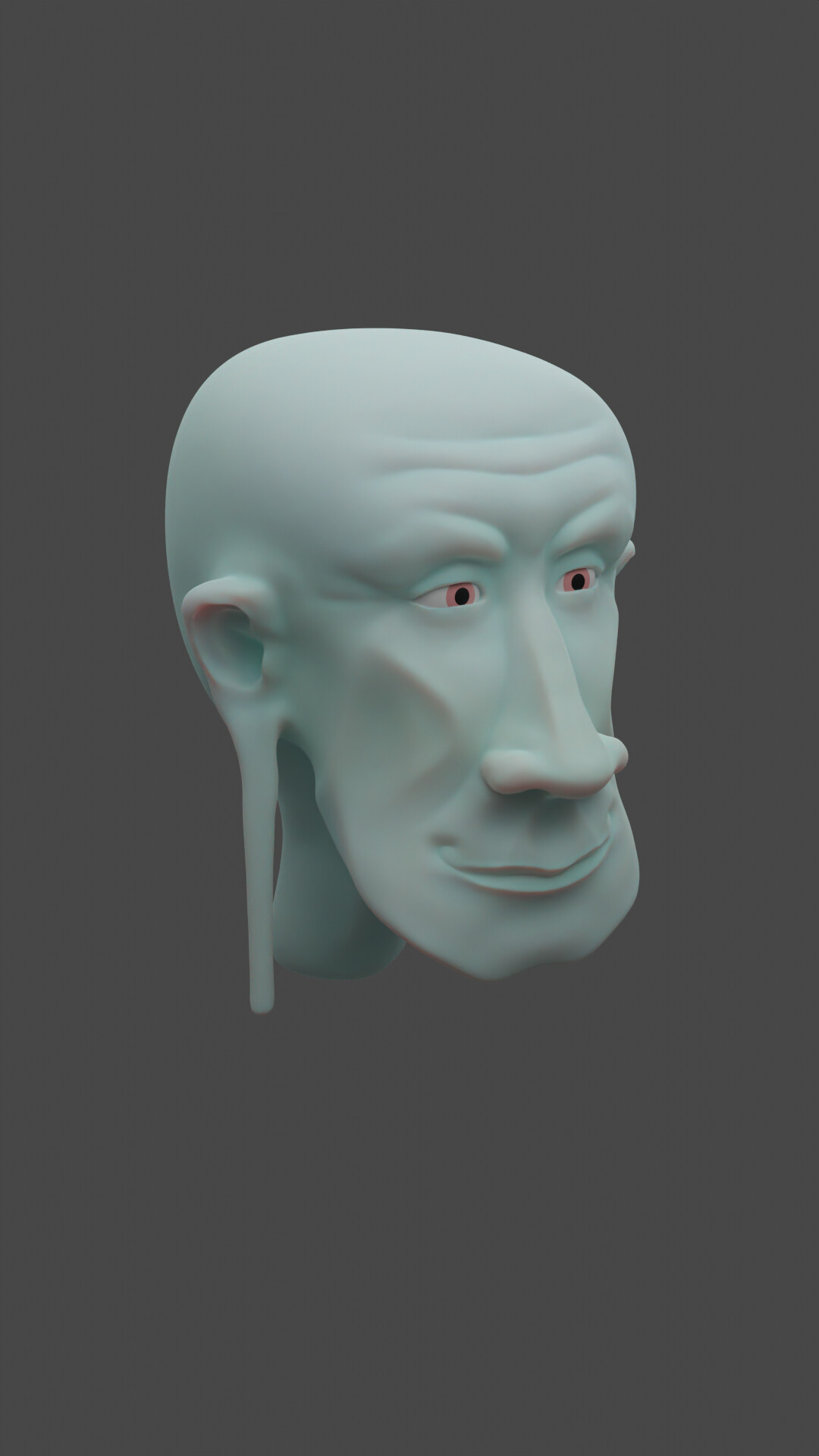 ArtStation - Squidward inspired sculpt